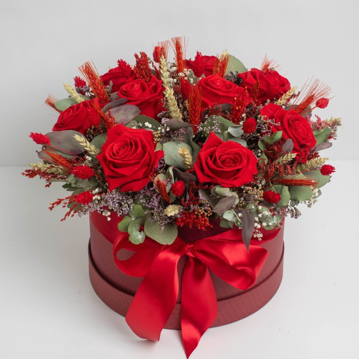 Box Ruby MAX z trvácnych kvetov | Kvety pre Vás